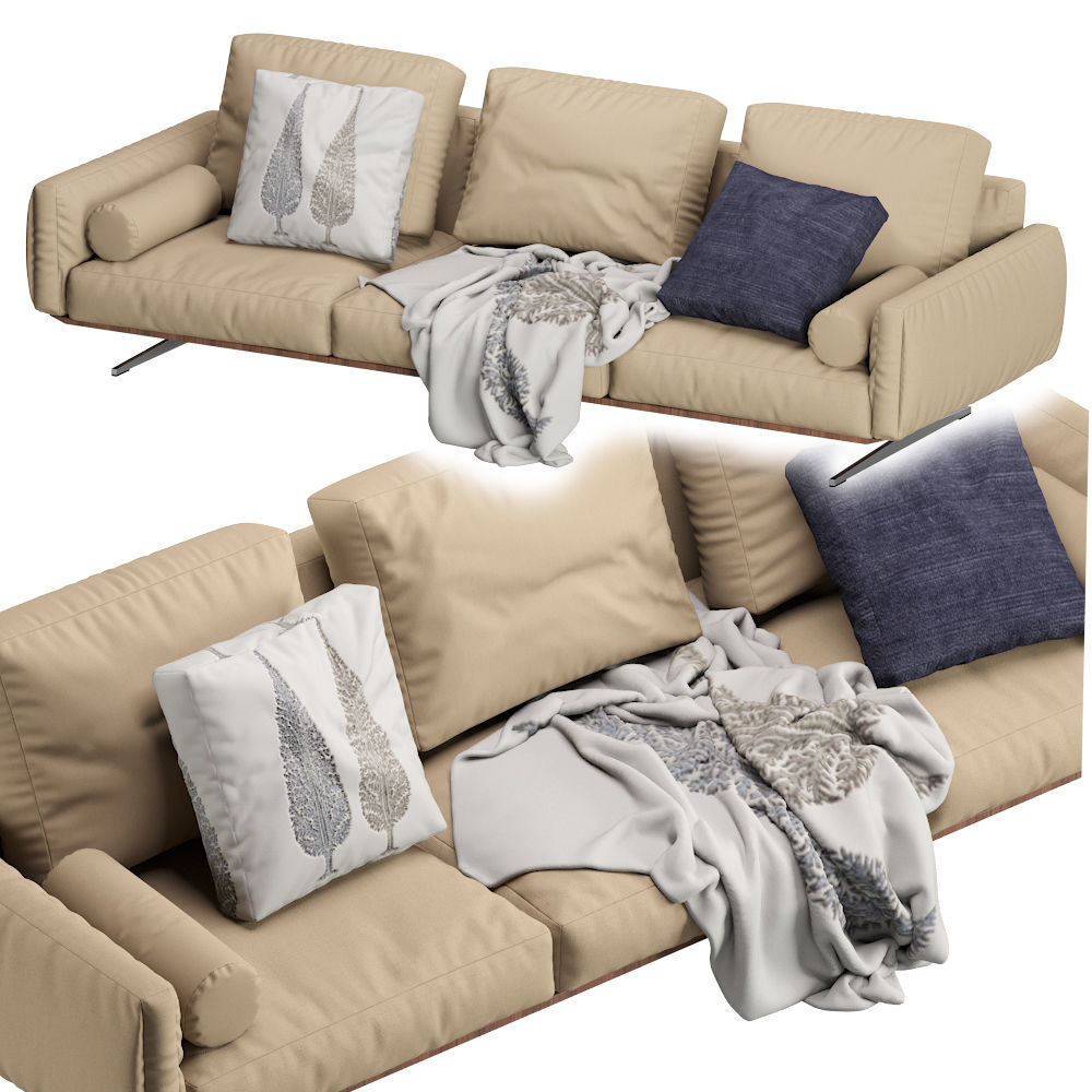 Soft Dream Sofa Flexform 3D model | CGTrader