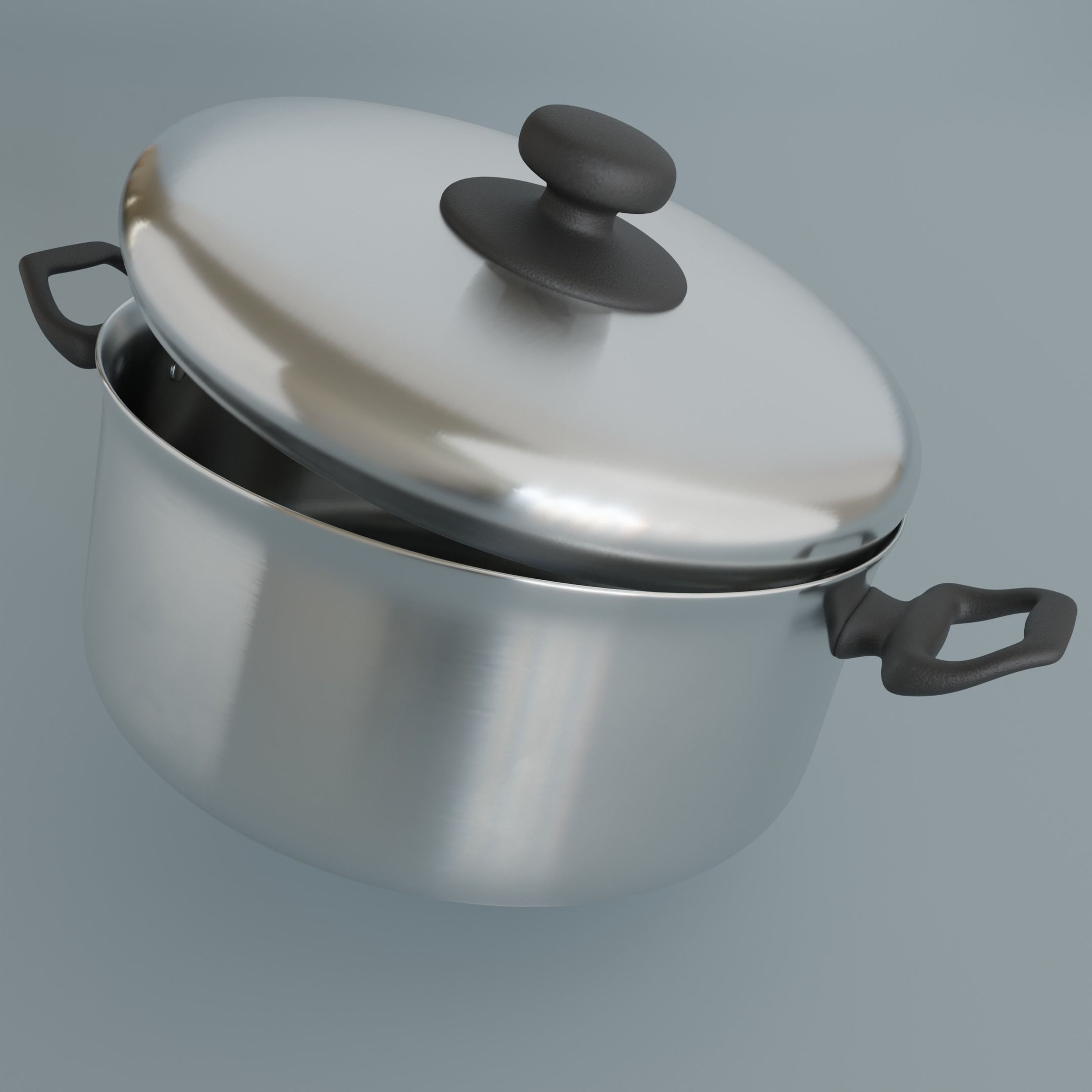 3D model Cooking pot VR / AR / low-poly | CGTrader