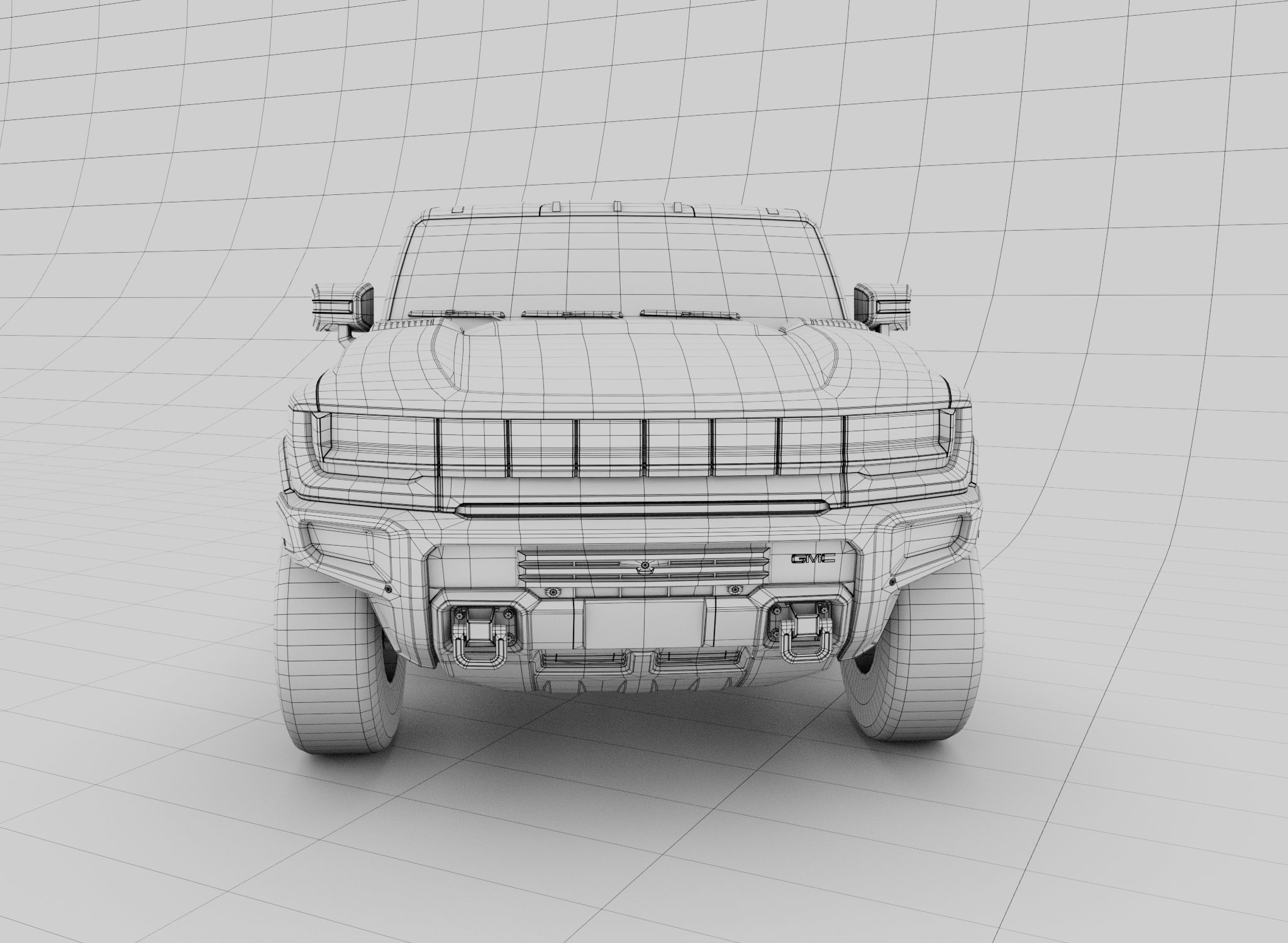 3D model GMC Hummer EV 2022 VR / AR / low-poly | CGTrader