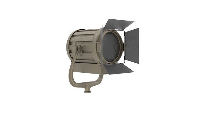 Studio light 3D model | CGTrader