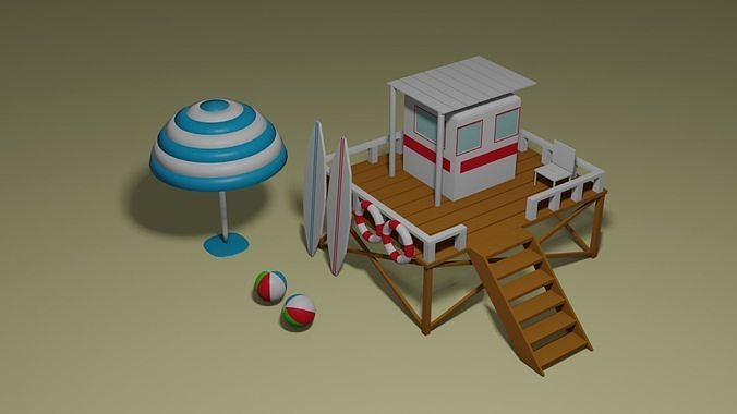 3D model Free 3D Modell Package VR / AR / low-poly | CGTrader