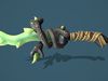 3D model Snake dagger VR / AR / low-poly | CGTrader