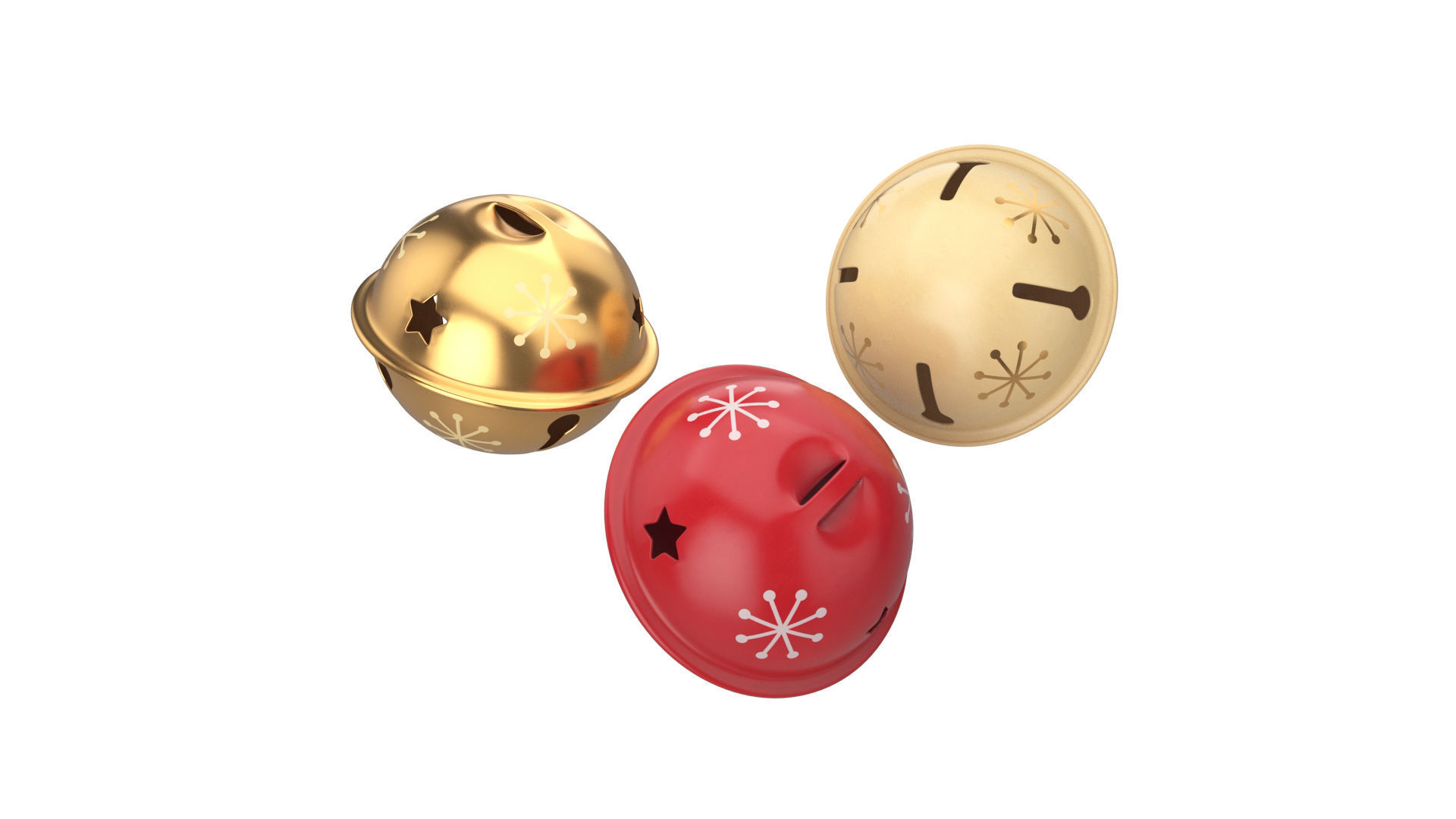 Jingle bells 01 3D model | CGTrader