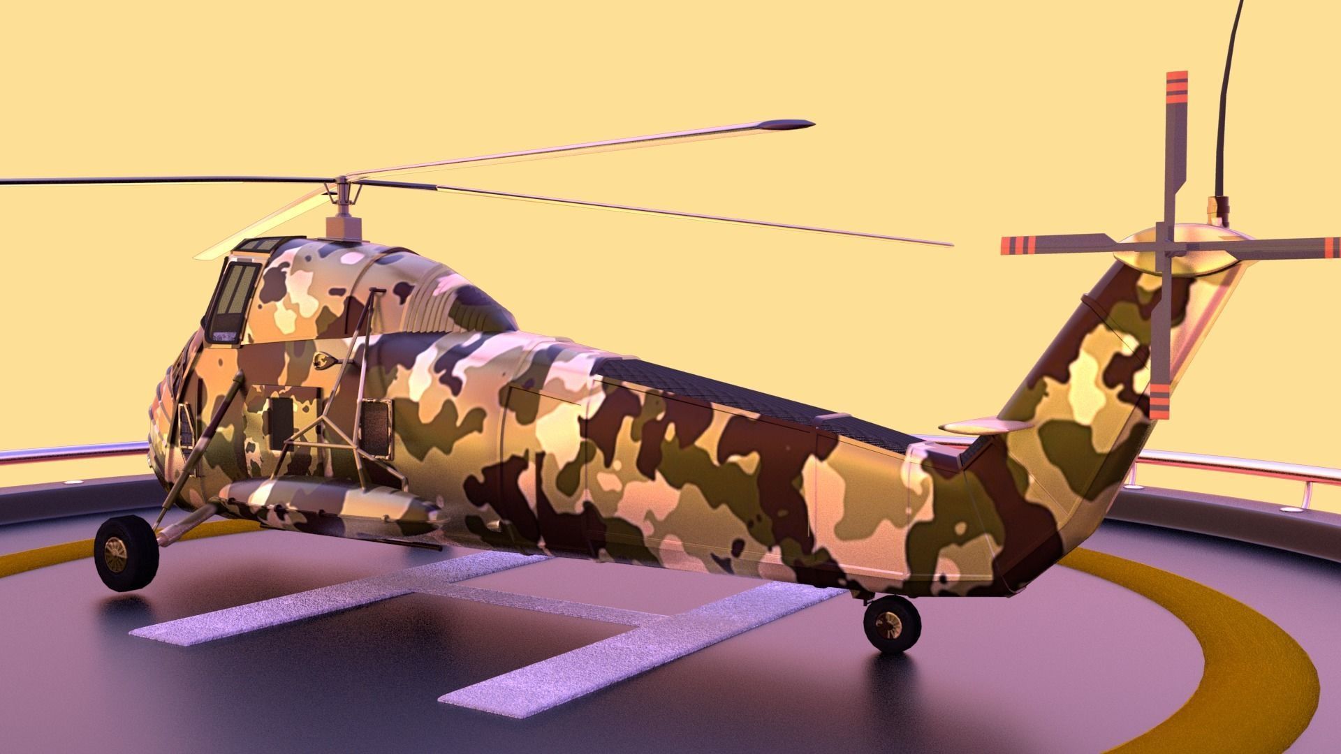 3D model Military helicopter 3D model VR / AR / low-poly | CGTrader