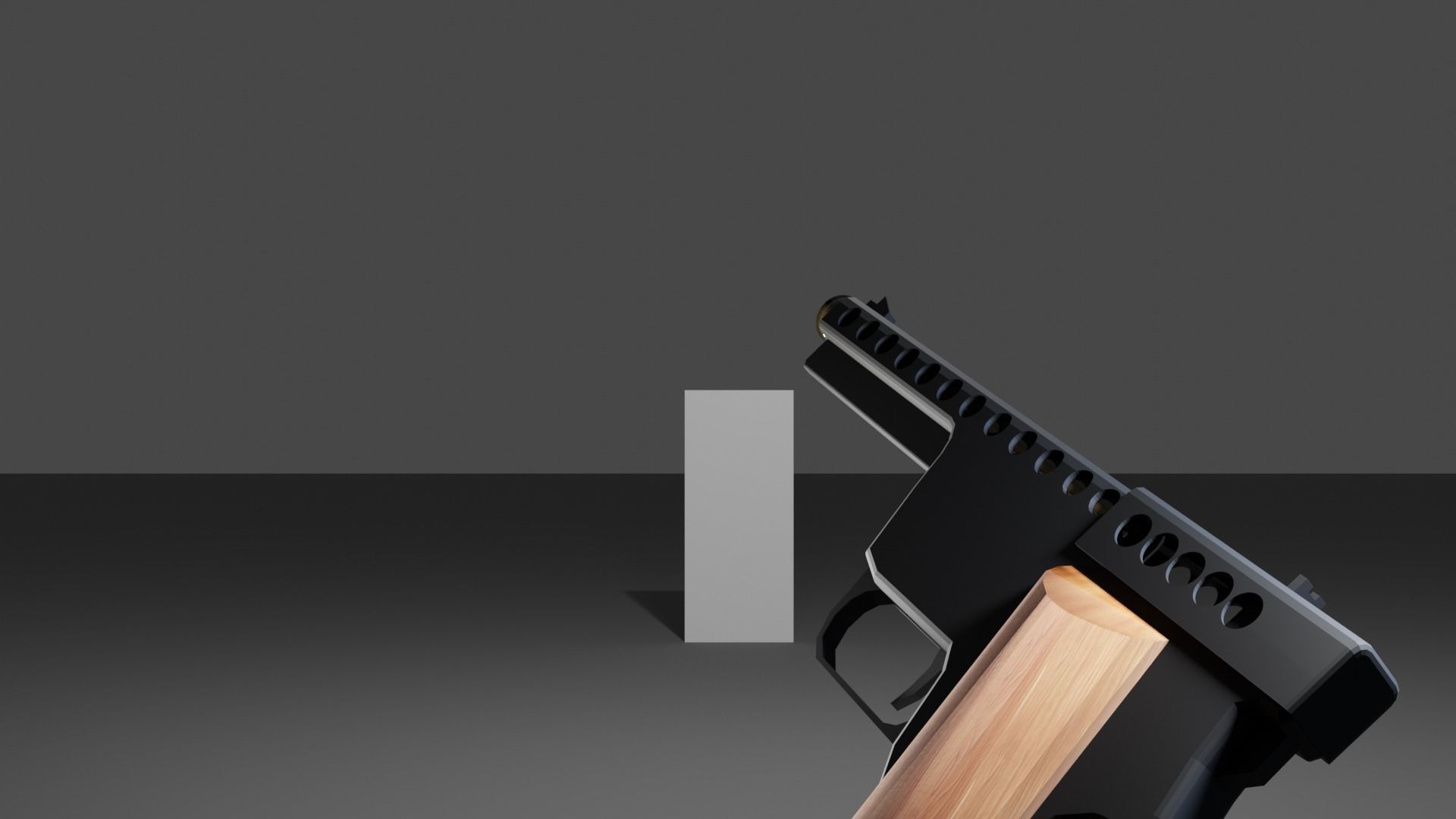 3D model Gyrojet pistol VR / AR / low-poly | CGTrader