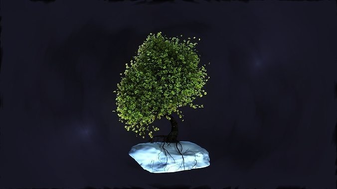 Tree space world VOne 3D model | CGTrader