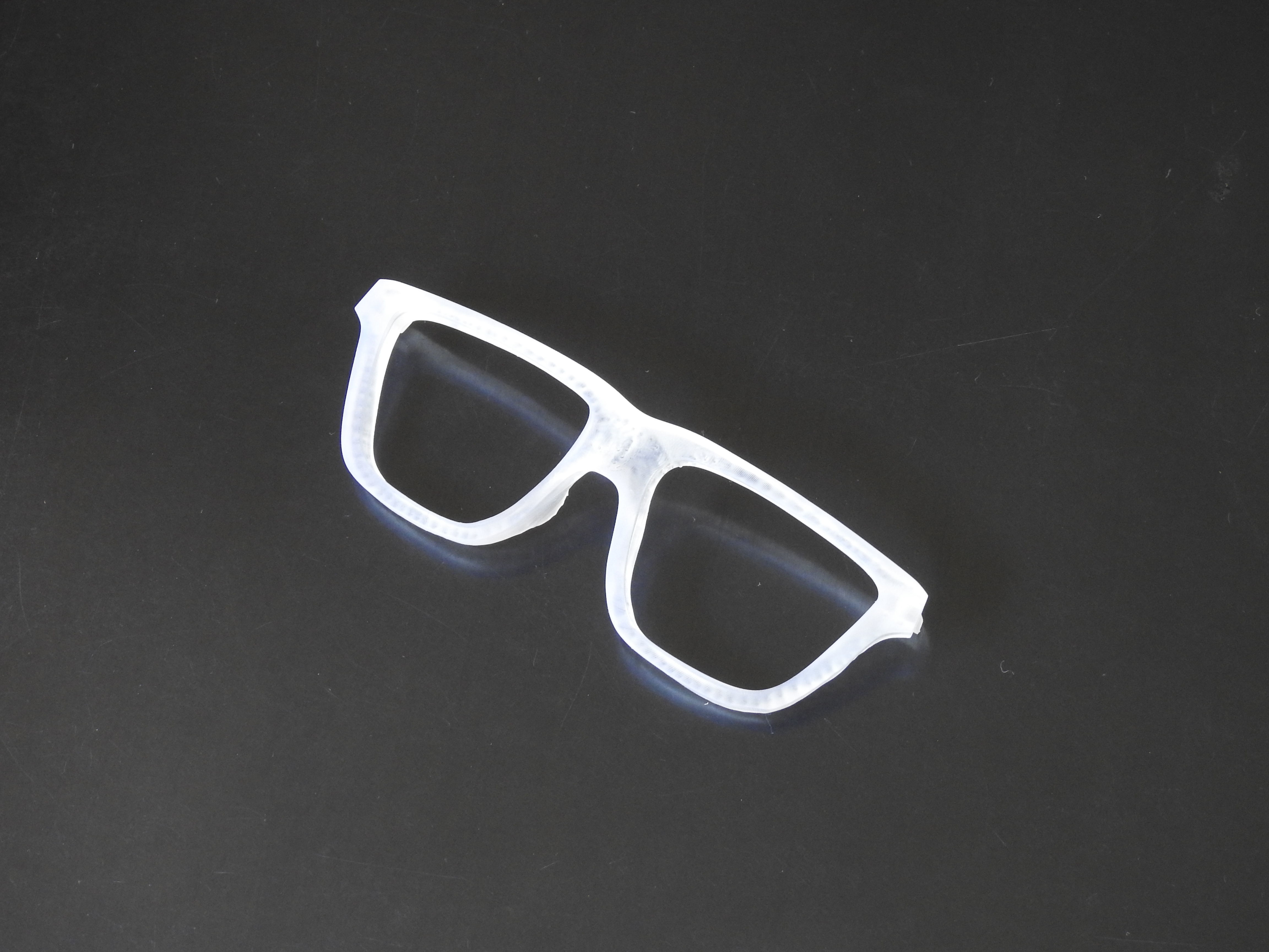 3D printed glass frames V1 3D model 3D printable | CGTrader