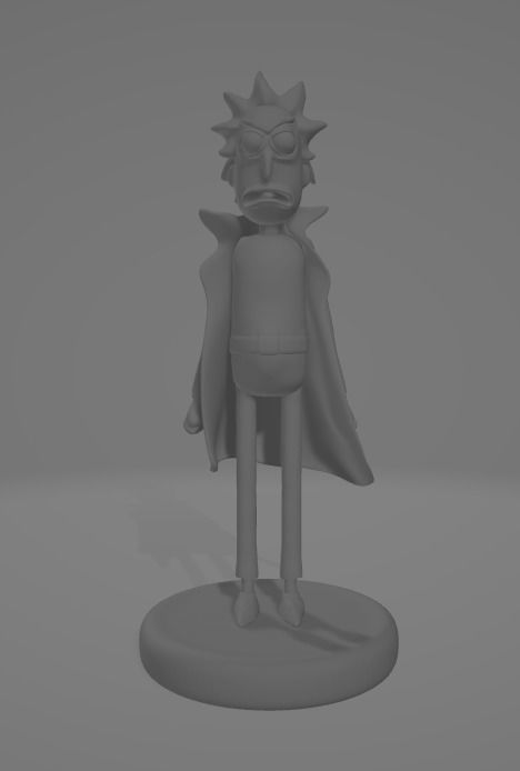 Rick Sanchez Figure 3D model 3D printable | CGTrader