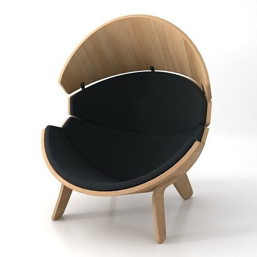 Hideaway Chair Childrens Chair 3D model | CGTrader