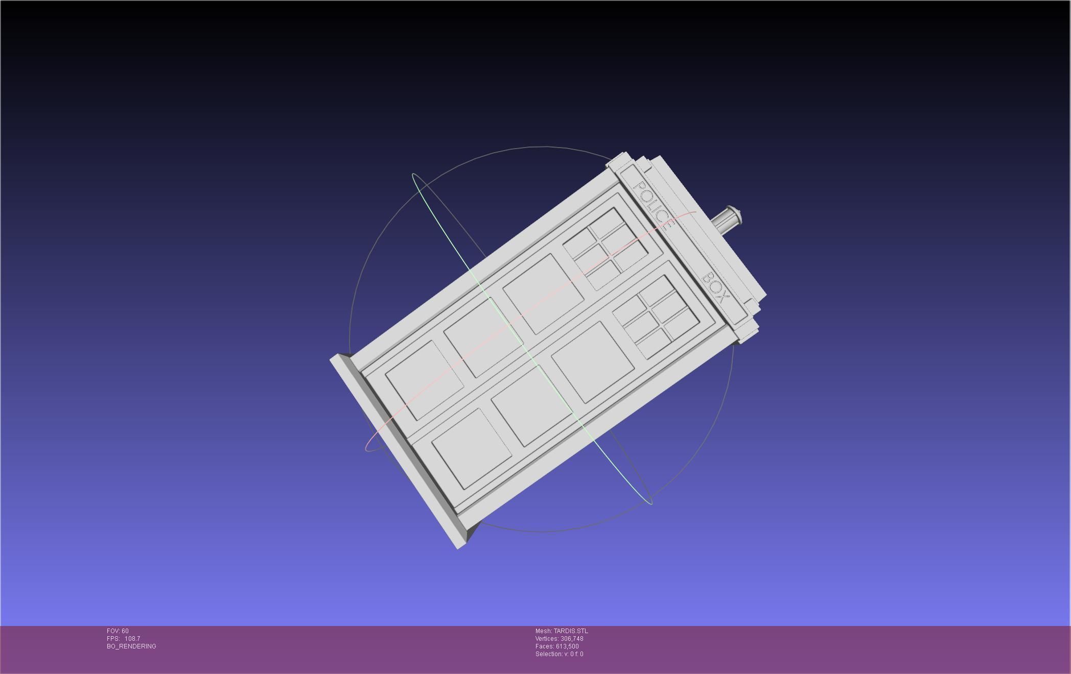 Doctor Who TARDIS Printable Model 3D model 3D printable | CGTrader