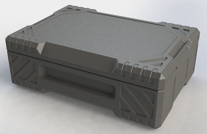 Sci-Fi Case 3D model | CGTrader
