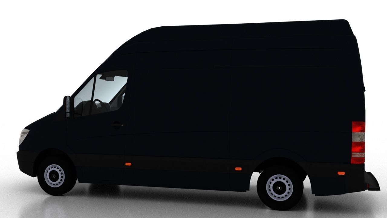 Mercedes Benz Sprinter L2H3 2009 Cargo EU 3D model | CGTrader