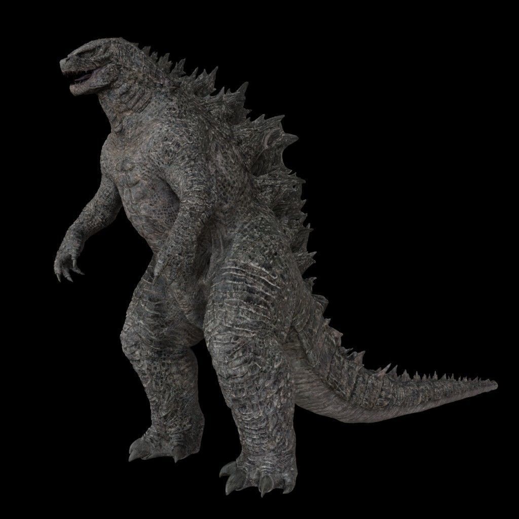 Godzilla 2021 free 3D model rigged | CGTrader