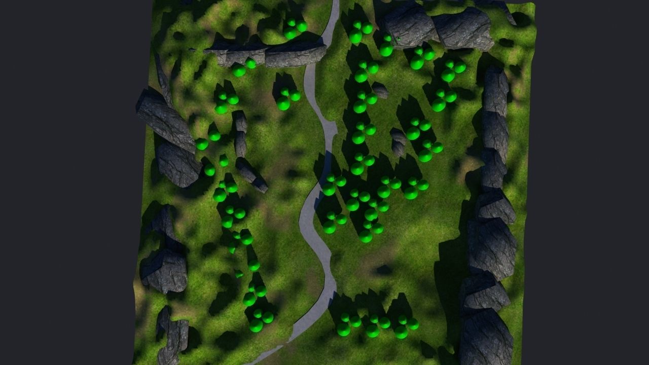 Zombie Environment Lowpoly asset free VR / AR / low-poly 3D model ...