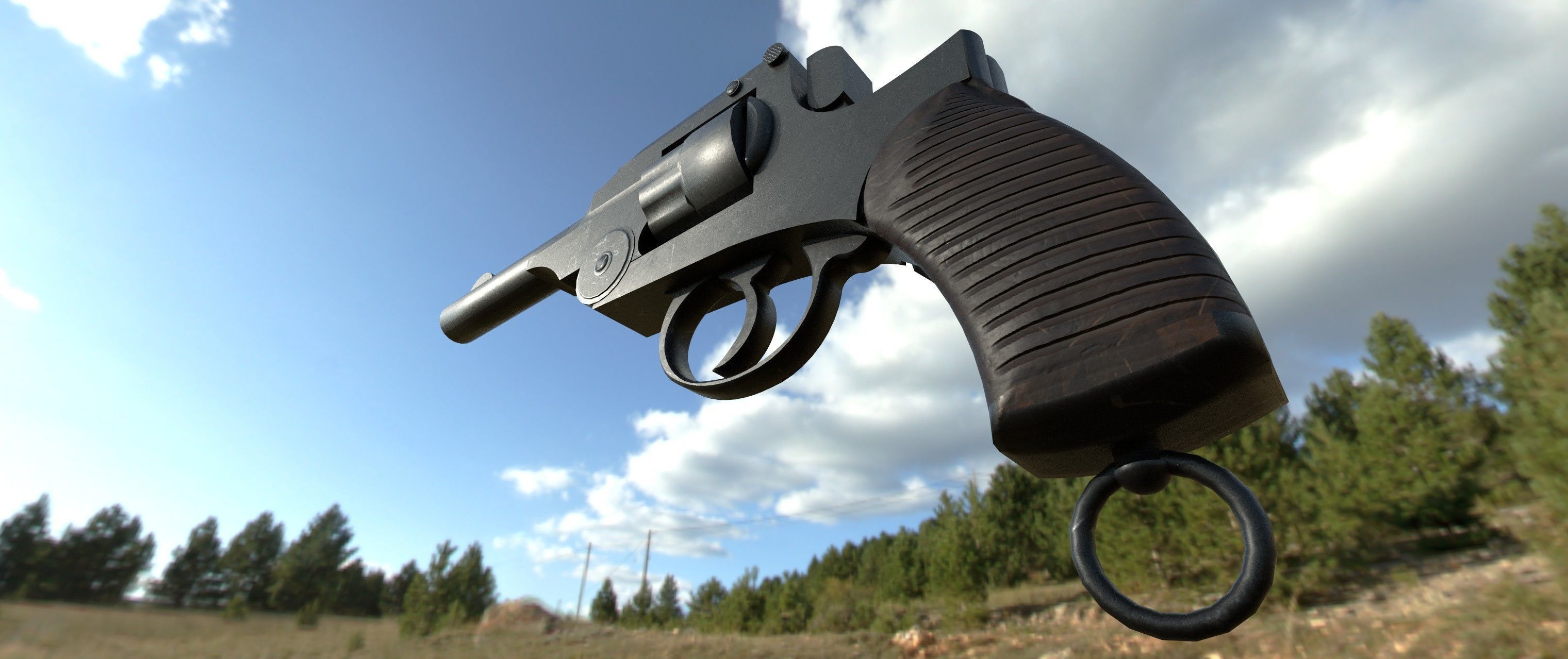 Type 26 Revolver 3D model | CGTrader