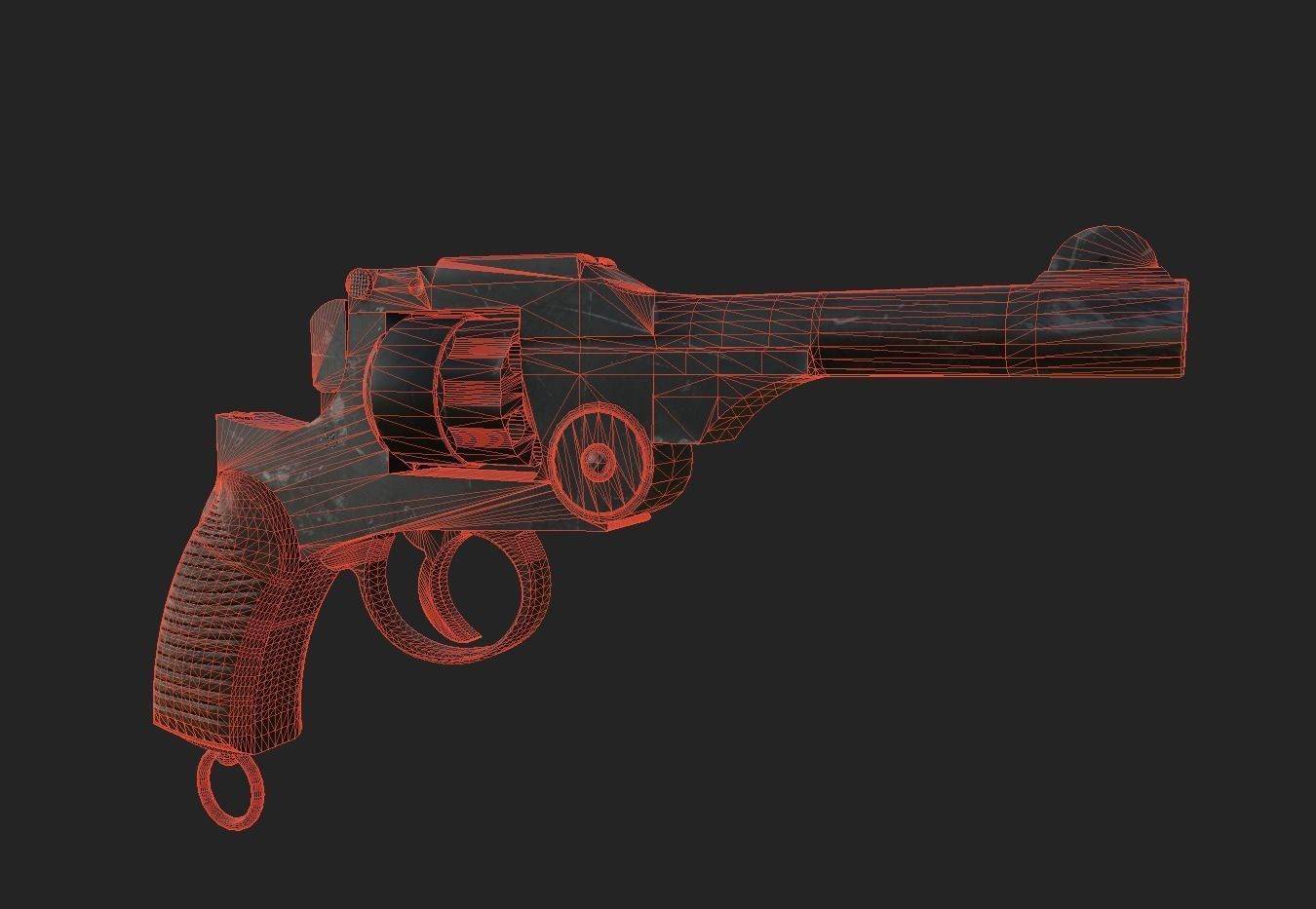 Type 26 Revolver 3D model | CGTrader