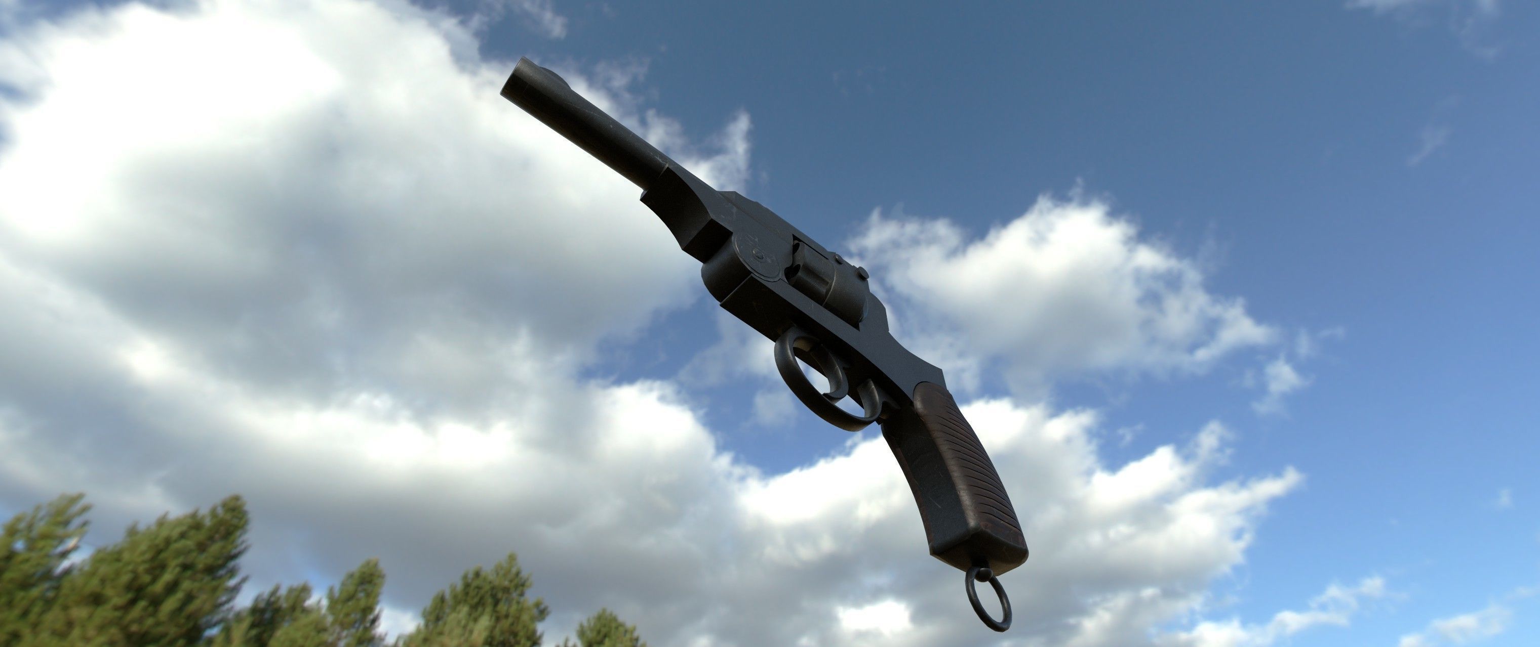 Type 26 Revolver 3D model | CGTrader