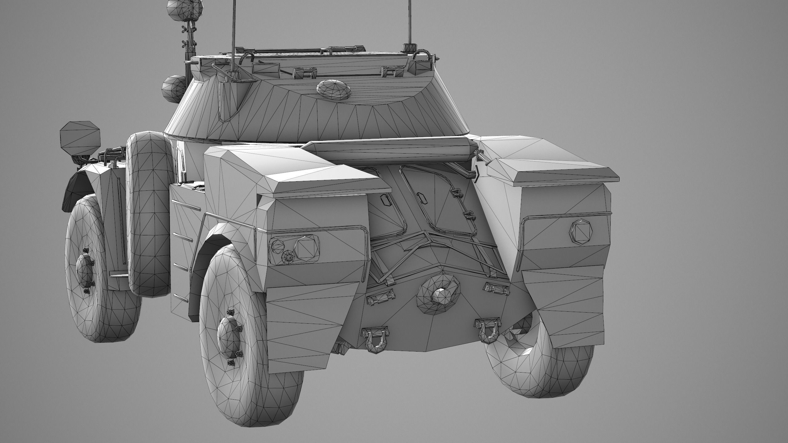 AML-60-12 Iraqi army 3D model | CGTrader