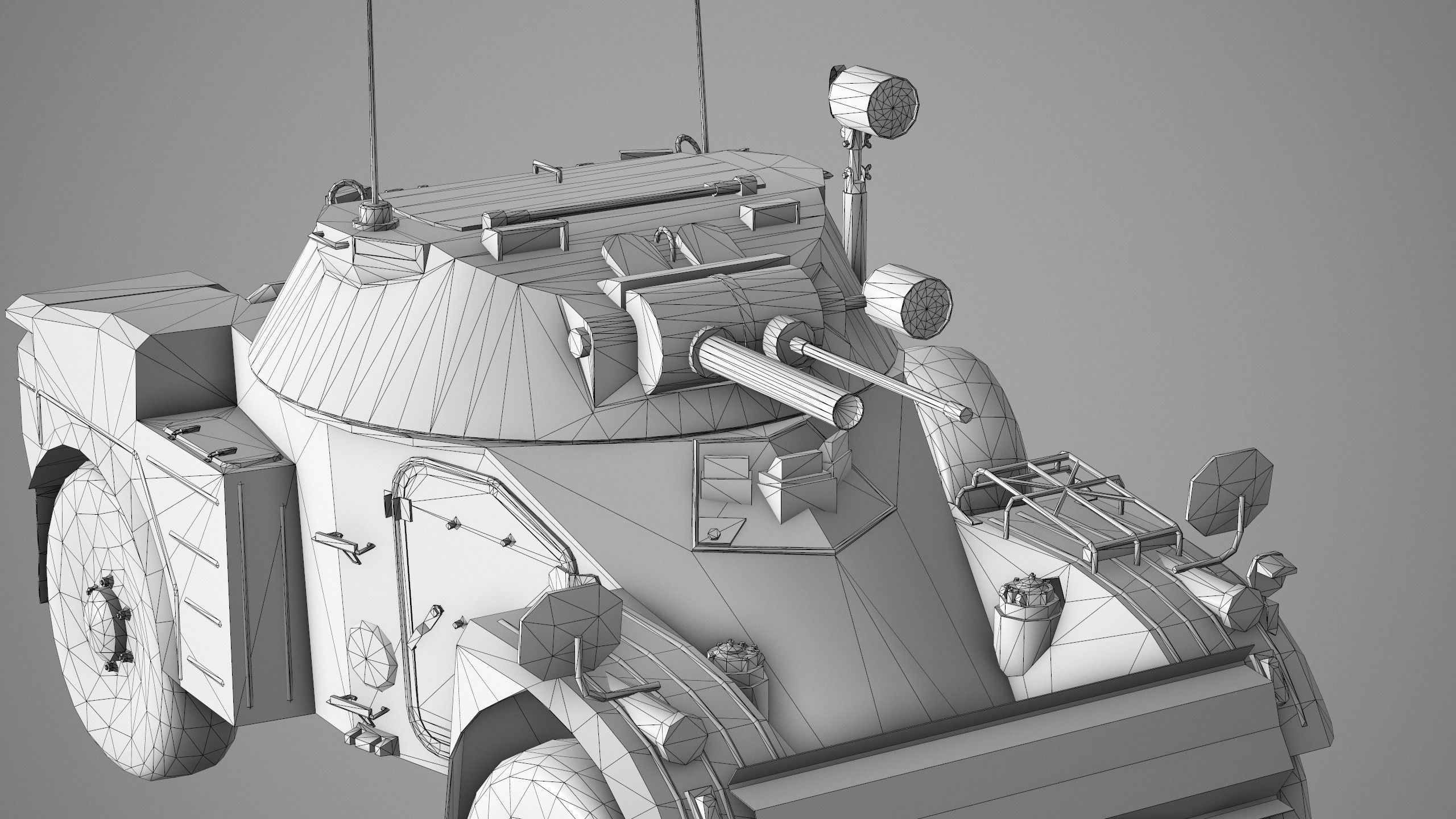 AML-60-12 Iraqi army 3D model | CGTrader