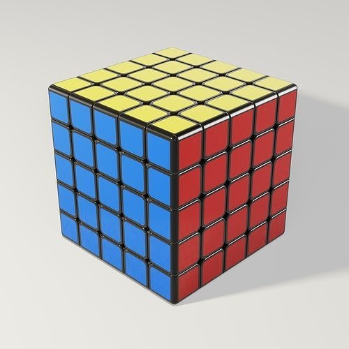 Rubiks Cube 5x5 3D model | CGTrader