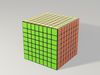Rubiks Cube 8x8 3D model | CGTrader