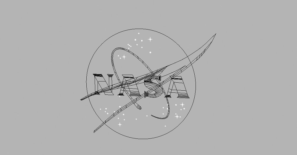 NASA Logo 3D free VR / AR / low-poly 3D model | CGTrader