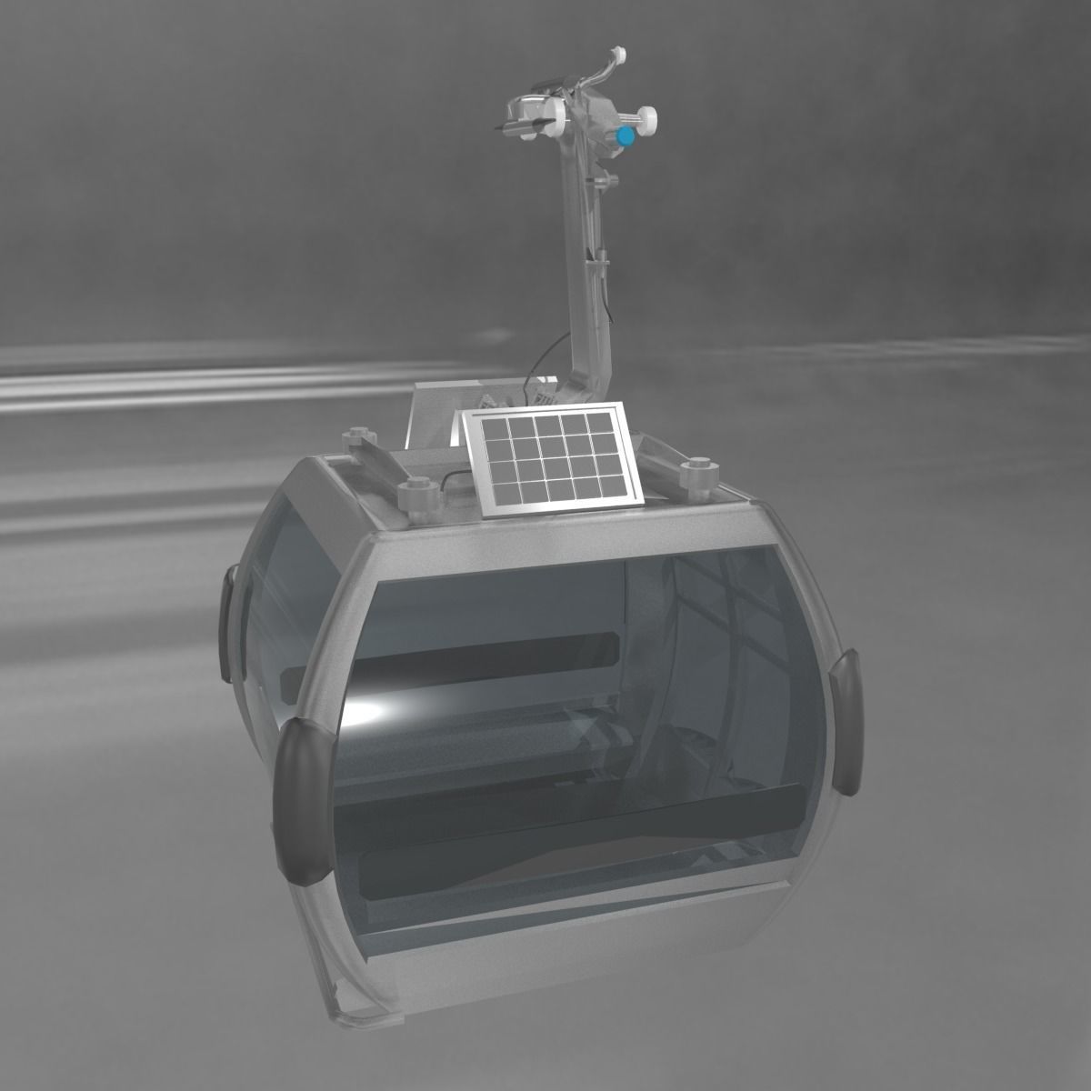 3D model Ropeway Cabine VR / AR / low-poly | CGTrader