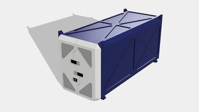 Shipping Container A 3D model 3D printable | CGTrader