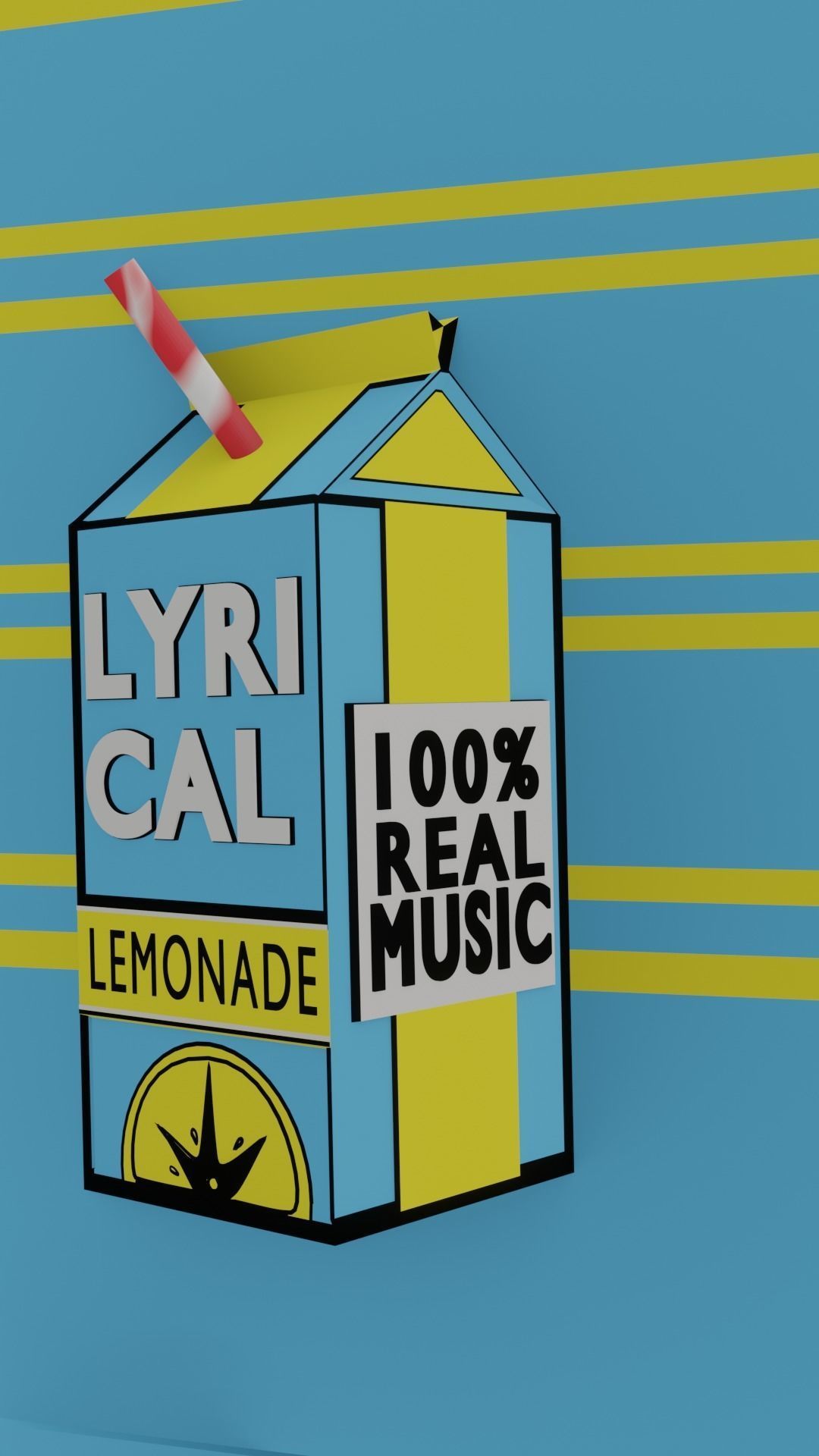Lyrical Lemonade 3d logo free VR / AR / low-poly 3D model | CGTrader