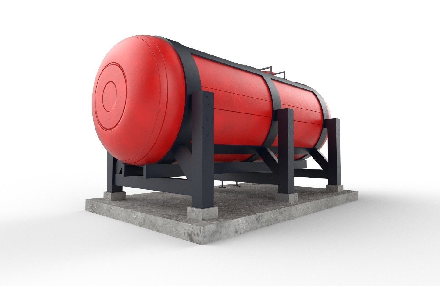 3D model liquid tank M1 - New VR / AR / low-poly | CGTrader