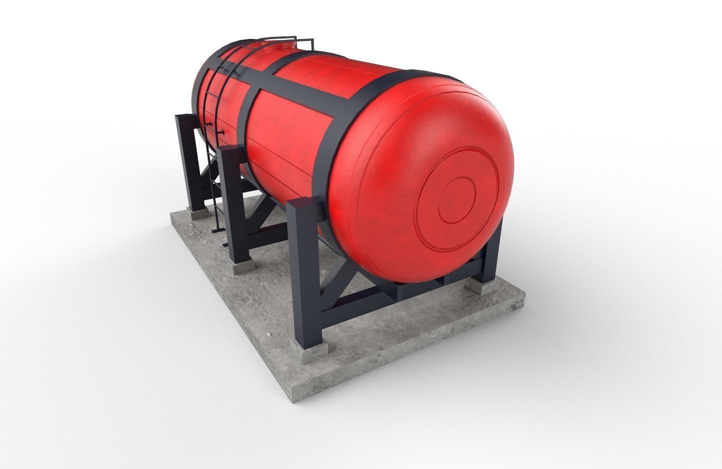 3D model liquid tank M1 - New VR / AR / low-poly | CGTrader