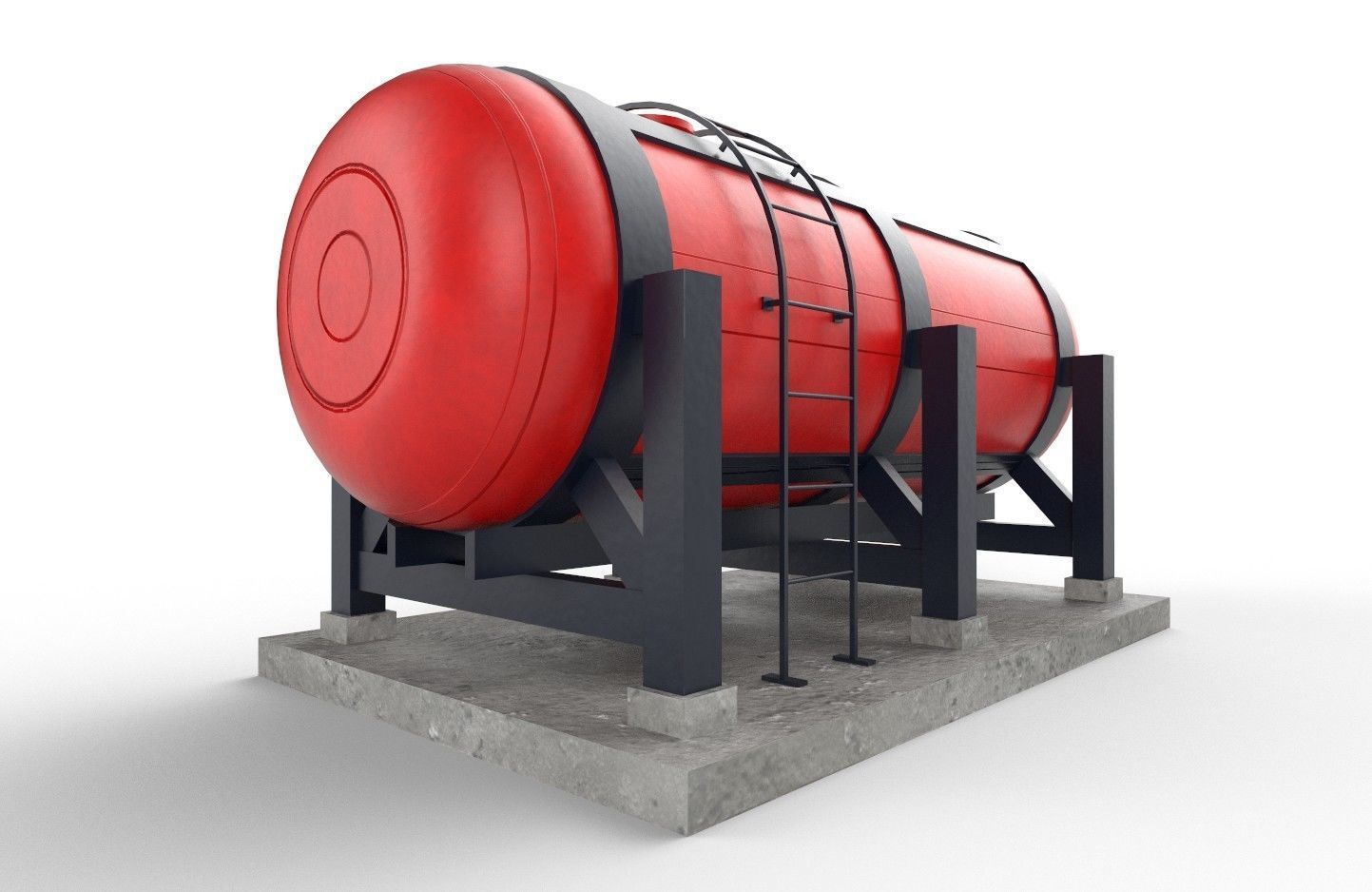 3D model liquid tank M1 - New VR / AR / low-poly | CGTrader