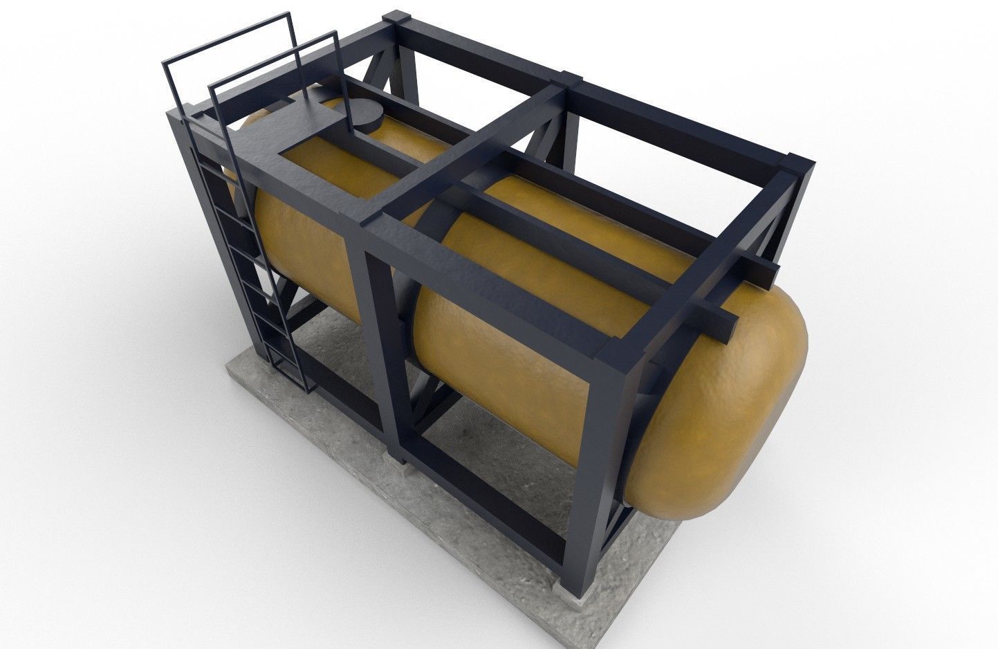 3D model liquid tank M3 - New VR / AR / low-poly | CGTrader