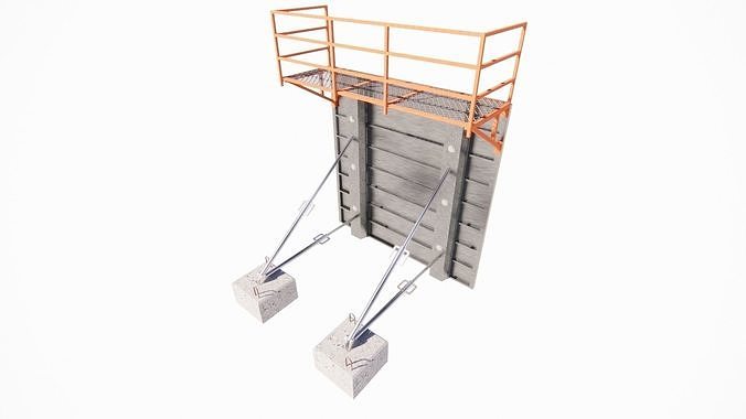 WORKING PLATFORM 3D model 3D printable | CGTrader