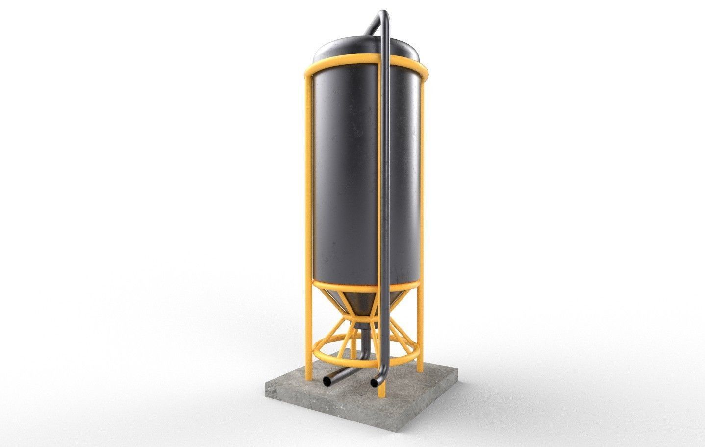 3D model liquid tank M4 VR / AR / low-poly | CGTrader