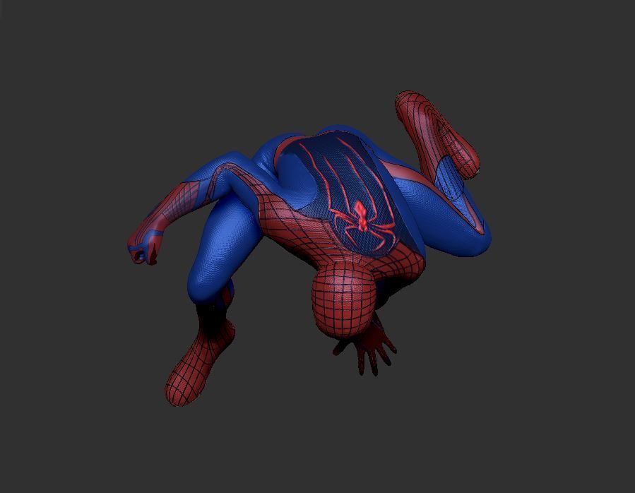Spider-Man 3d print model 3D model 3D printable | CGTrader