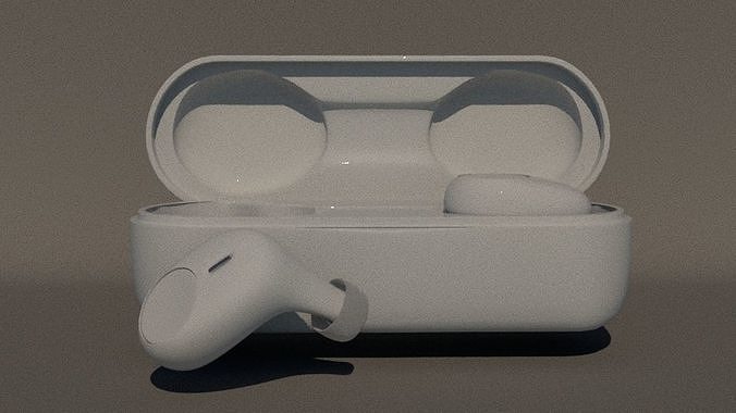 earbuds airpods case 3D model | CGTrader