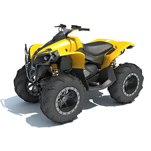 Generic ATV Vehicle 3D model | CGTrader