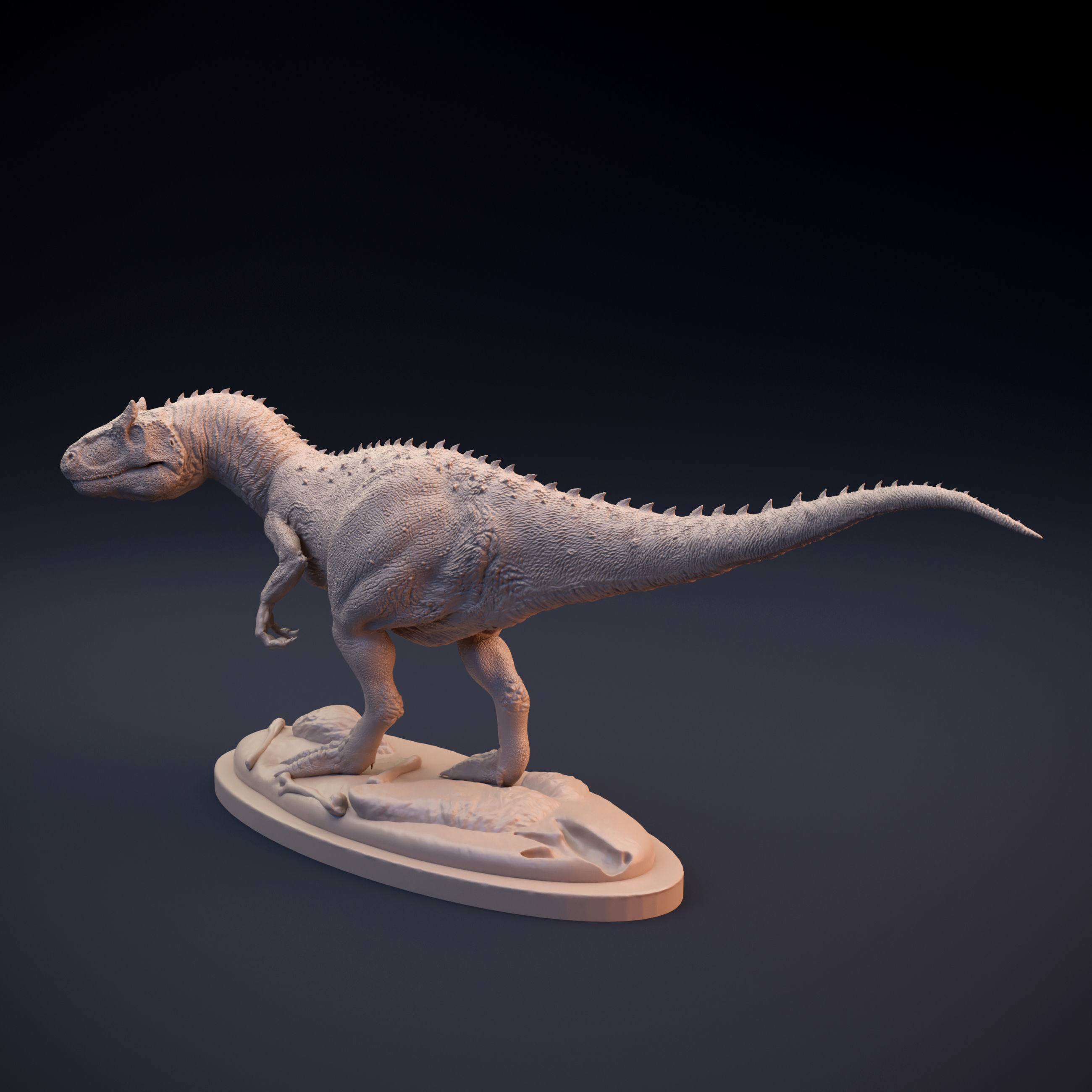 Allosaurus intended for 3D printing 3D model 3D printable | CGTrader