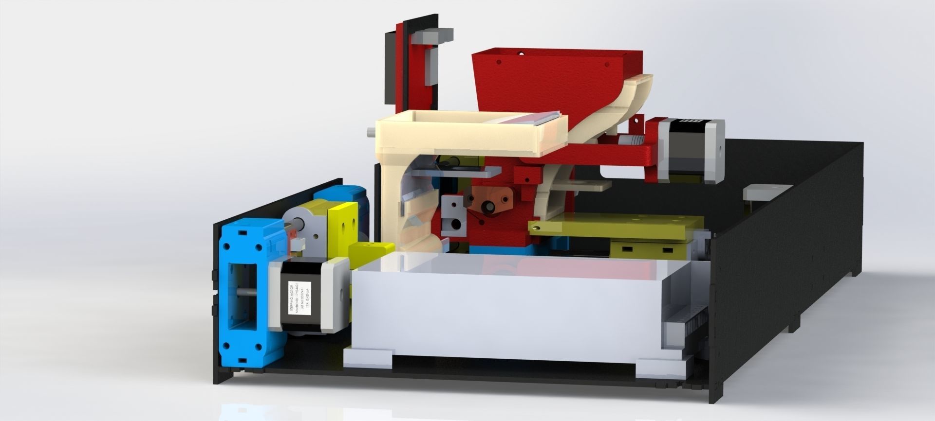 VARIABLE VOLUME PACKAGING MACHINE 3D model 3D printable | CGTrader