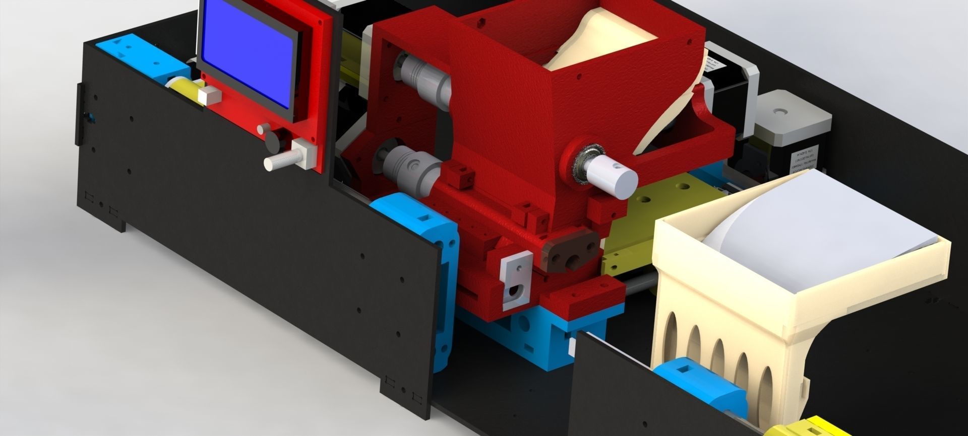 VARIABLE VOLUME PACKAGING MACHINE 3D model 3D printable | CGTrader