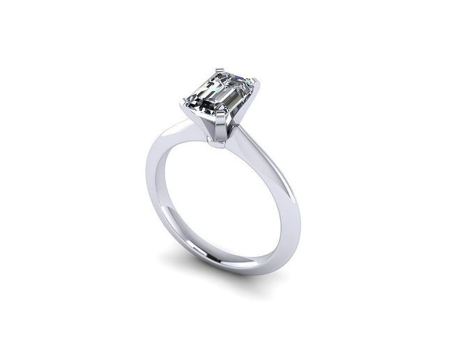 Evan Lantz Diamond Ring S33 3D model 3D printable | CGTrader