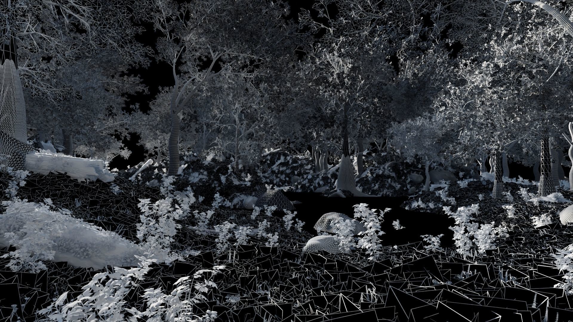 Forest Scene 2 3D model | CGTrader