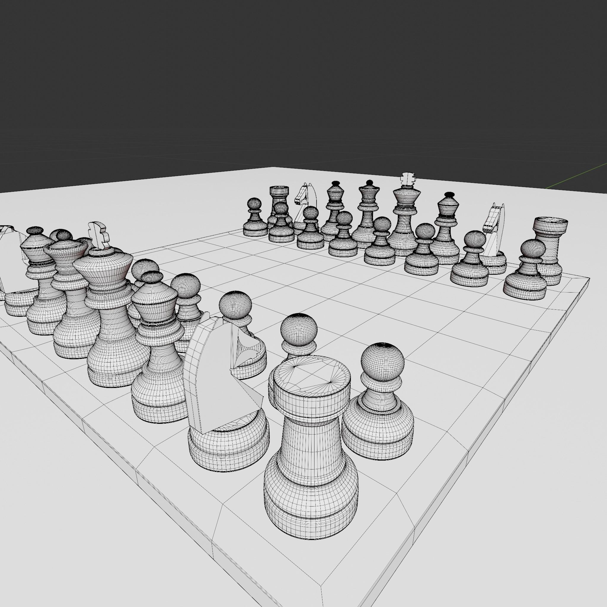 Chess free 3D model | CGTrader