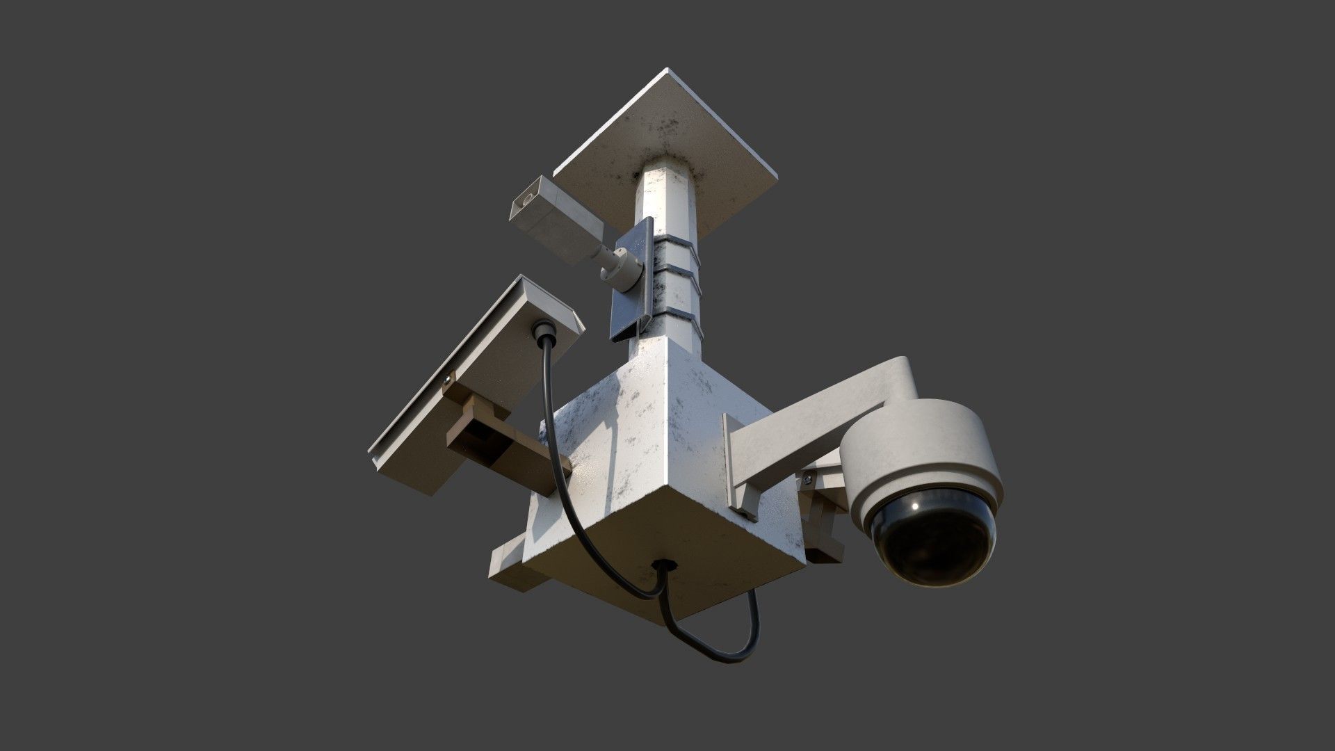 Security Camera free 3D model | CGTrader