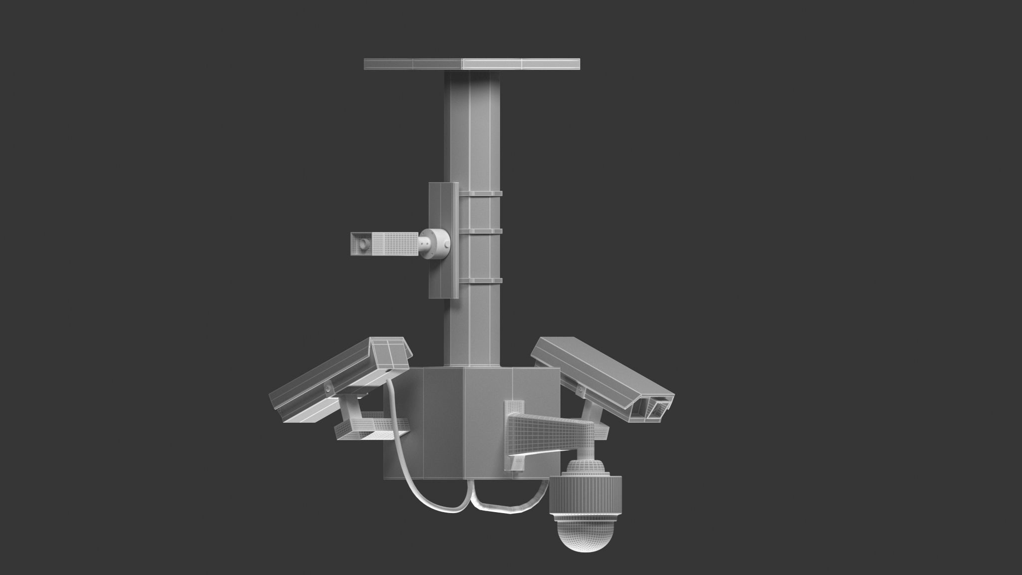 Security Camera free 3D model | CGTrader