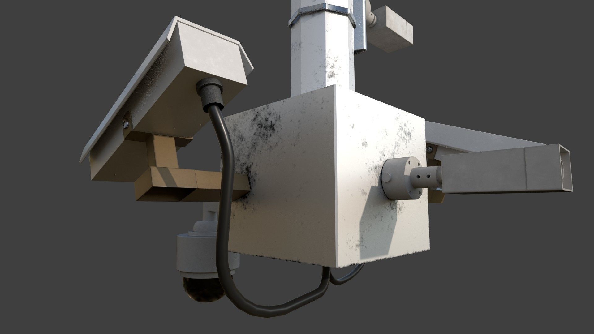 Security Camera free 3D model | CGTrader