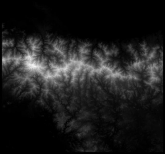 Panama High resolution 10k displacement heightmap and geometry Texture ...