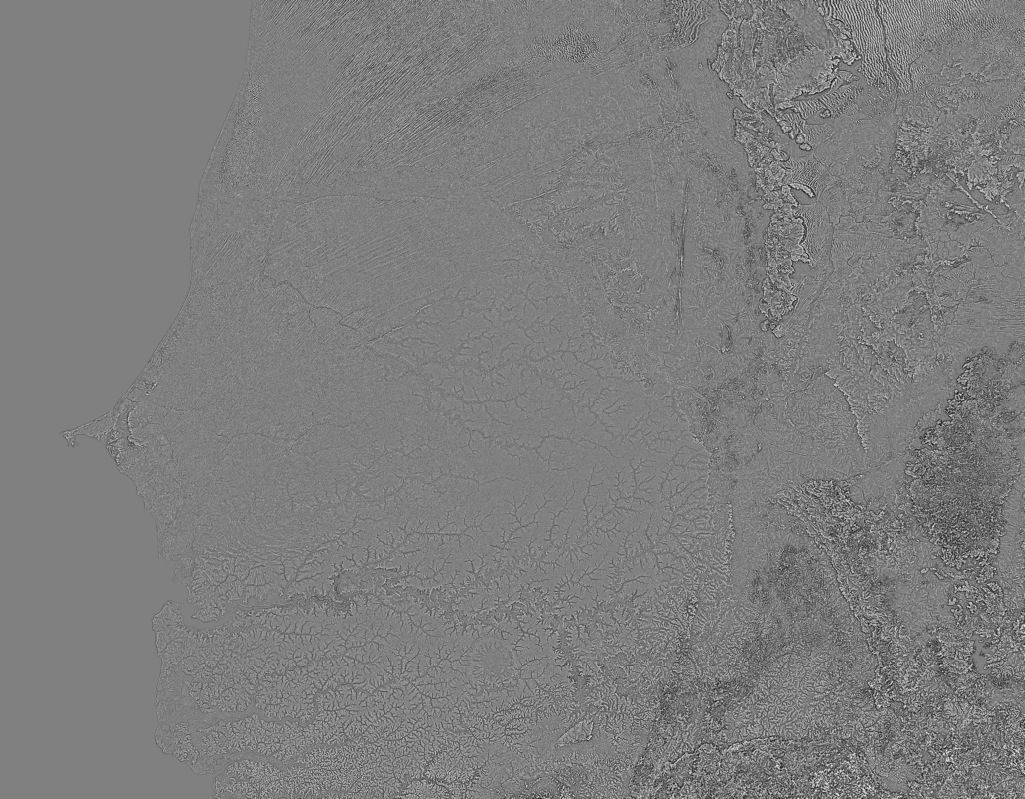 Senegal High resolution 11k curvature map Texture | CGTrader
