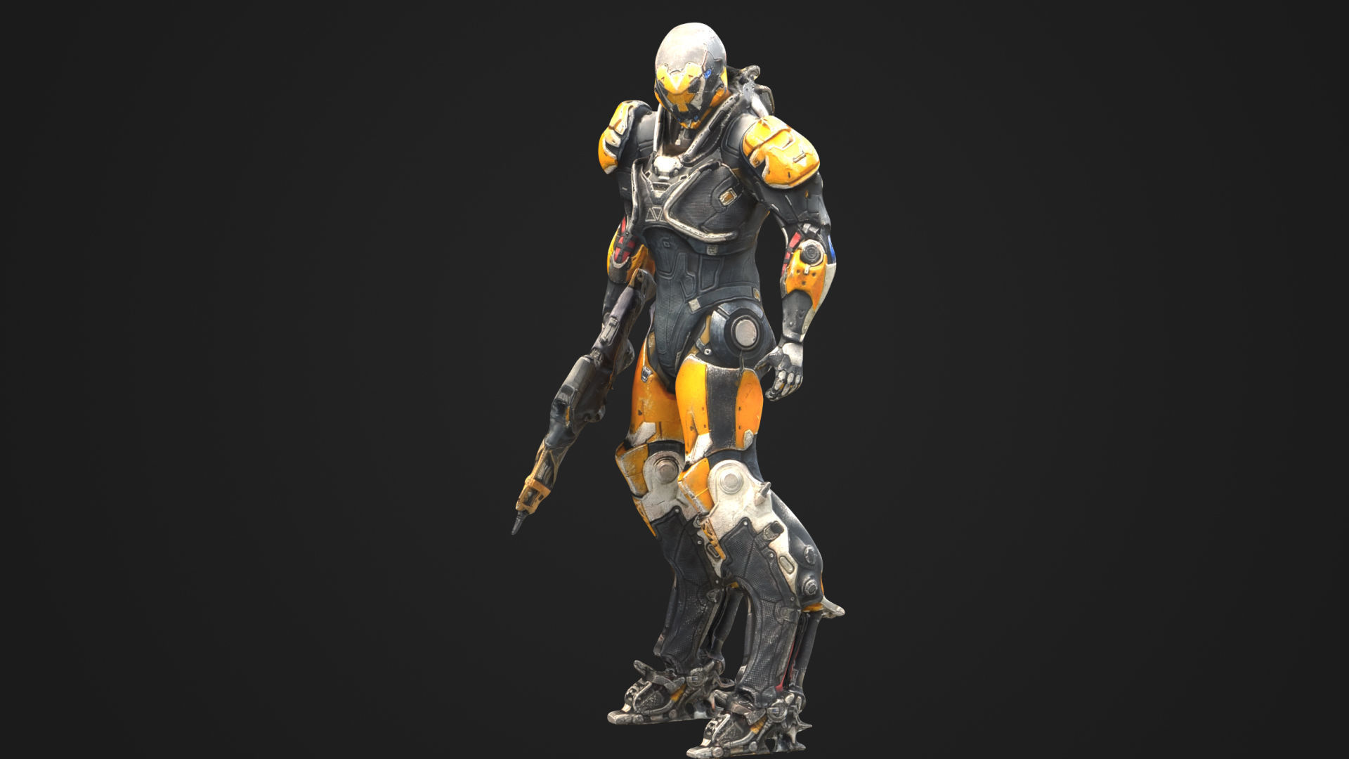 3D model Ranger Javelin - Anthem VR / AR / low-poly | CGTrader